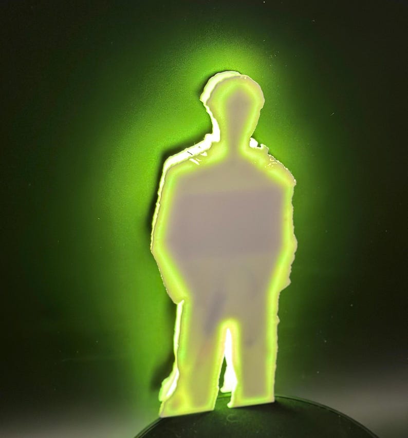 Color-changing Bang Chan LED Silhouette Light: Stray Kids K-pop Decor ...