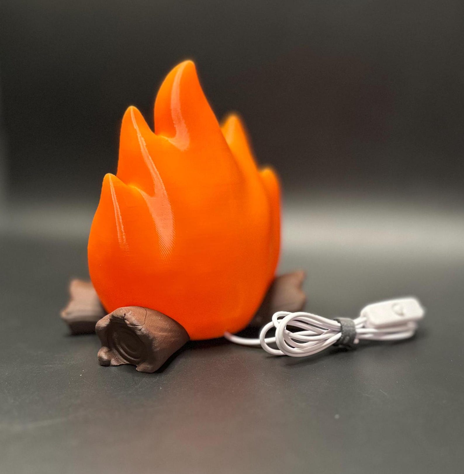 Enchanted Flame Spirit Lamp: Magical Illumination for Fantasy Lovers ...