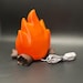 Enchanted Flame Spirit Lamp: Magical Illumination for Fantasy Lovers ...