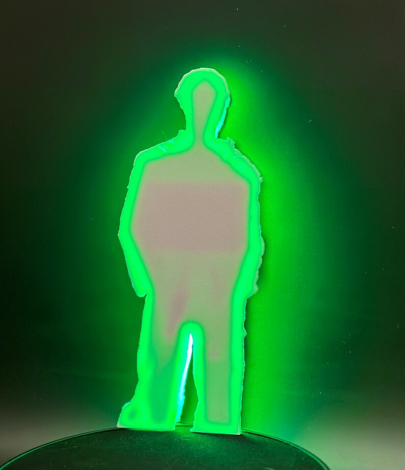 Color-changing Bang Chan LED Silhouette Light: Stray Kids K-pop Decor ...
