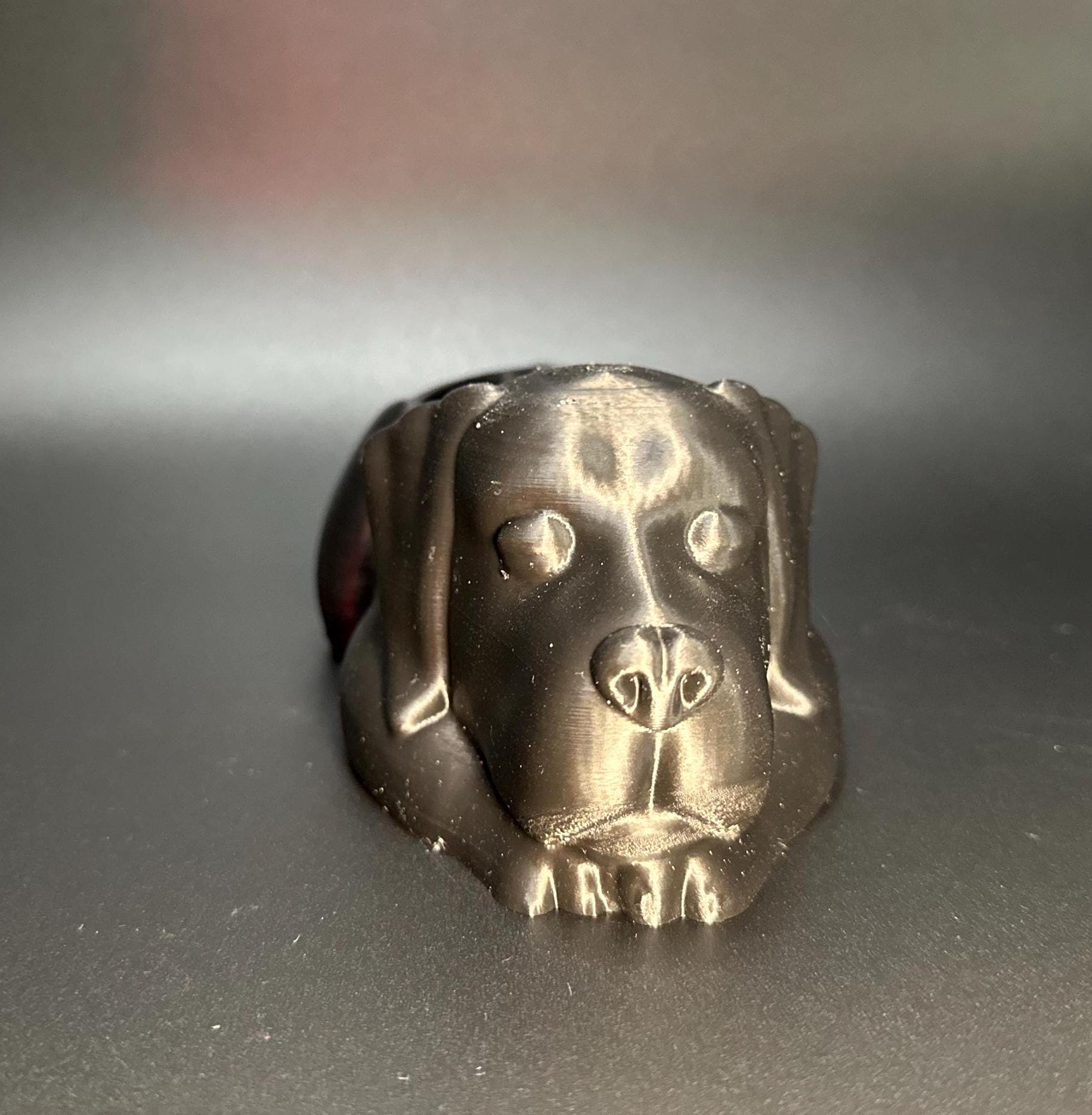 Black Labrador Planter: 3D Printed Succulent Pot, Dog Lover Gift - Etsy