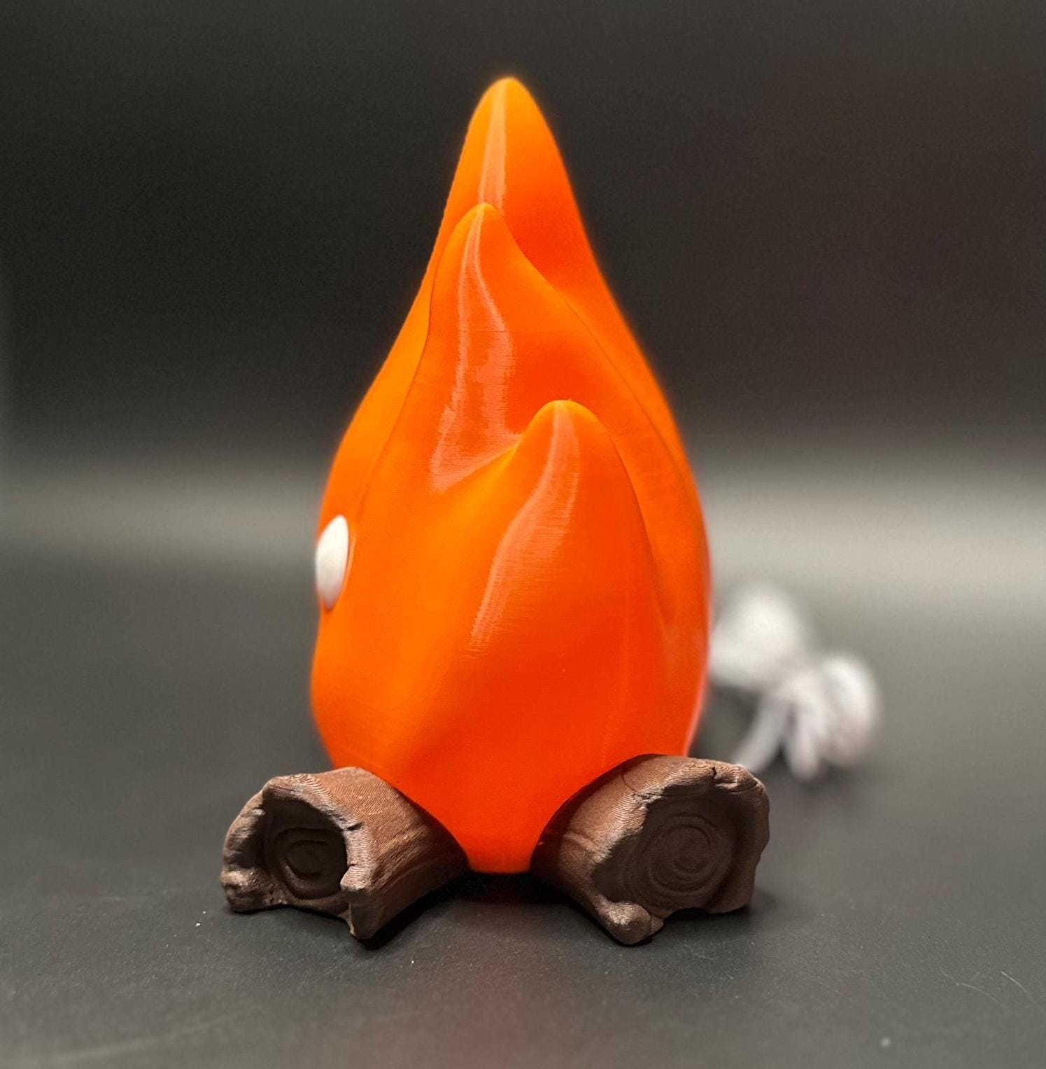 Enchanted Flame Spirit Lamp: Magical Illumination for Fantasy Lovers ...