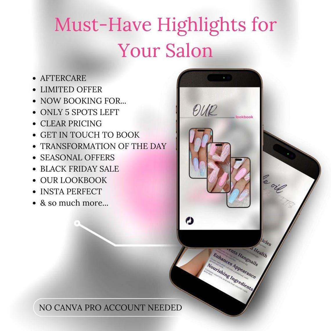 Nail Tech Tips Instagram Templates | Nail Artist Instagram Manicurist ...