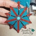Pinwheel Star Ornament or Pendant Tutorial - Beadweaving Pattern - Etsy