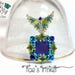 Fae's Trinket Beaded Pendant Beading Tutorial Peyote Butterfly Bail ...