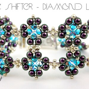 Shape Shifter - Diamond Lattice Variation - Bracelet Beading Pattern ...