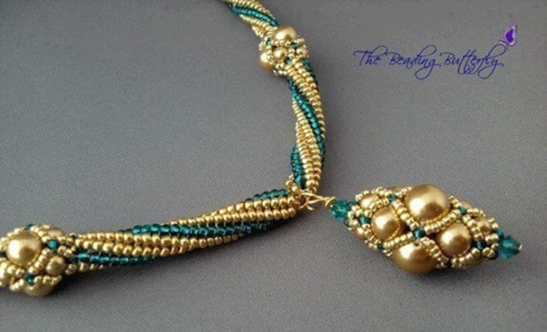 Netted Beads Tutorial - Digital Download - Etsy