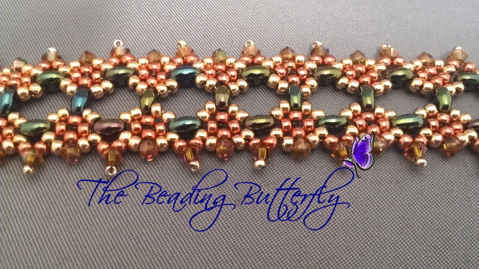 Twin Tiles Bracelet Tutorial Beadweaving Pattern for Duo or Twin Beads ...