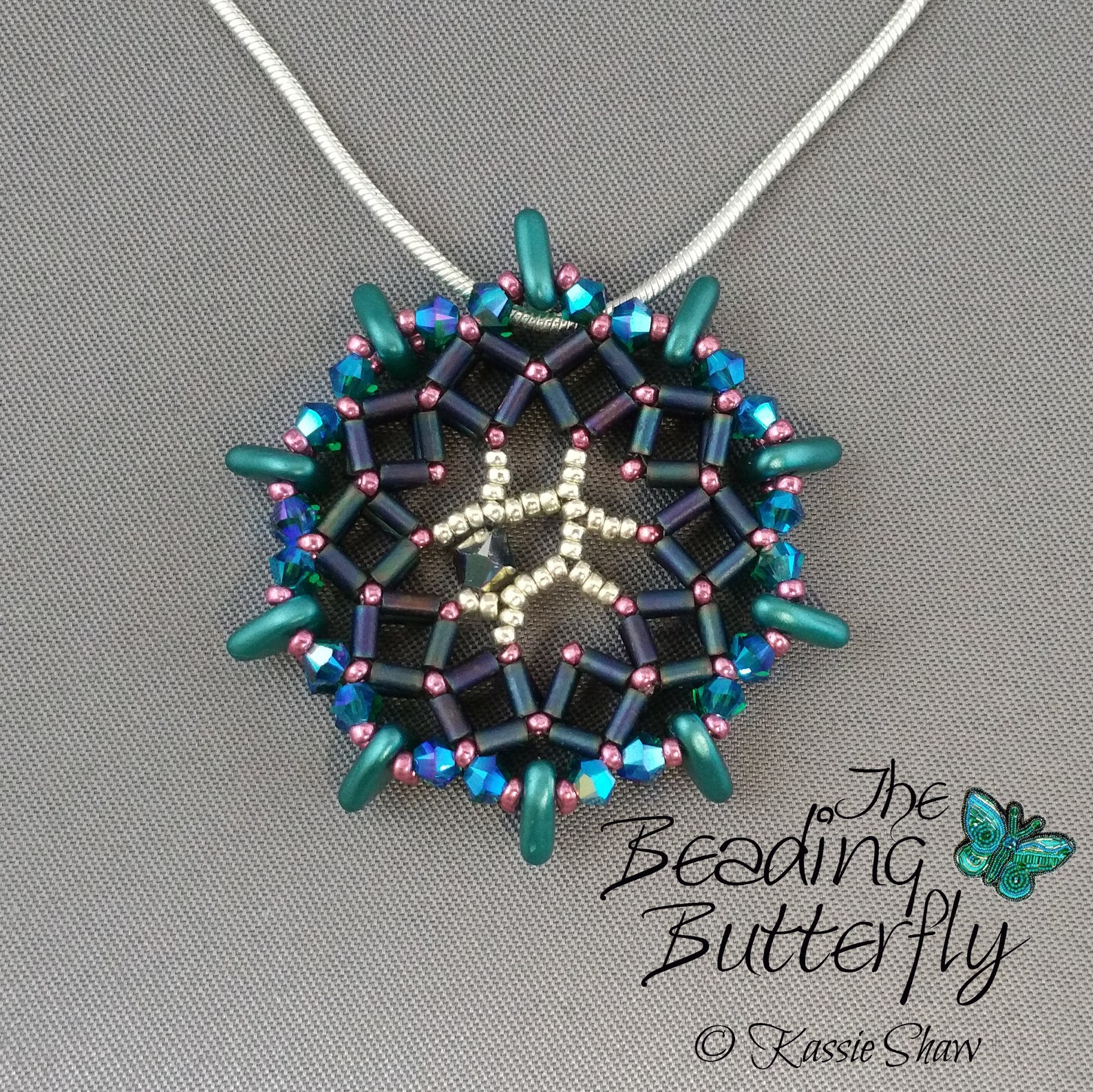Dreamcatcher Pendant Tutorial - Seed Bead RAW Pattern - Etsy