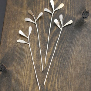 Flora Cocktail Picks in Sterling Silver - Etsy