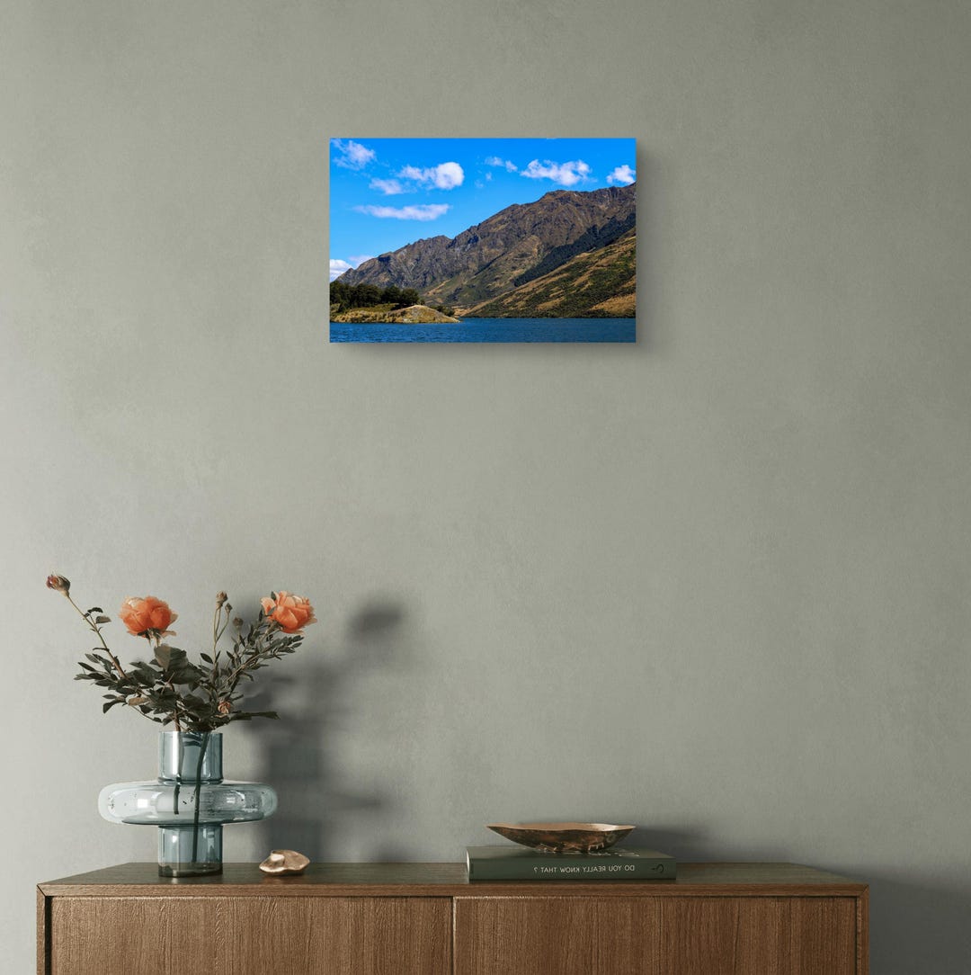 Moke Lake Photography Print on Canvas 18x12 Inch Wall Art Nature Décor ...