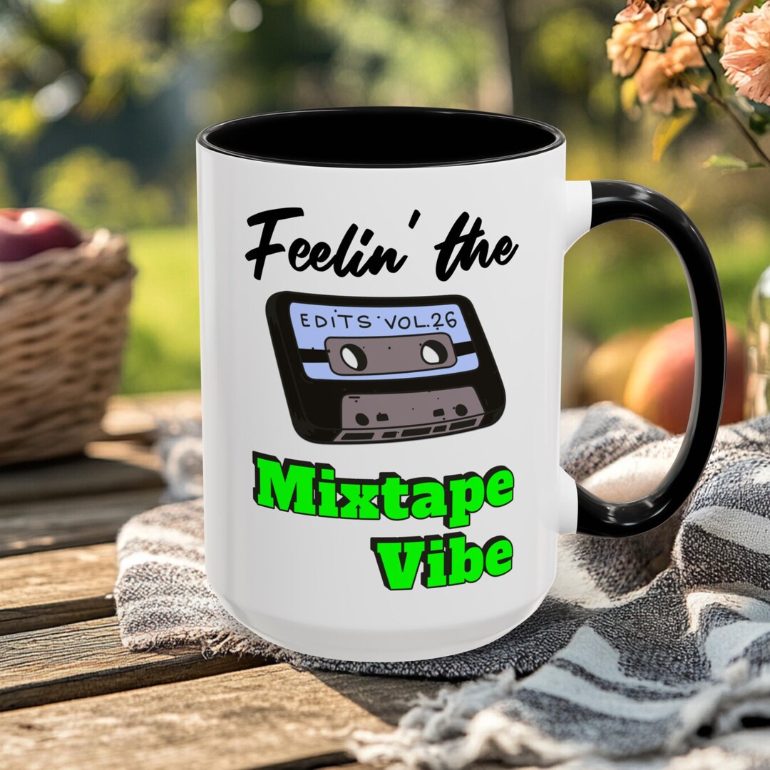 Mixtape Vibes Retro Mug Gift for Her Him, Retro Cassette Tape Mugs, 70s ...