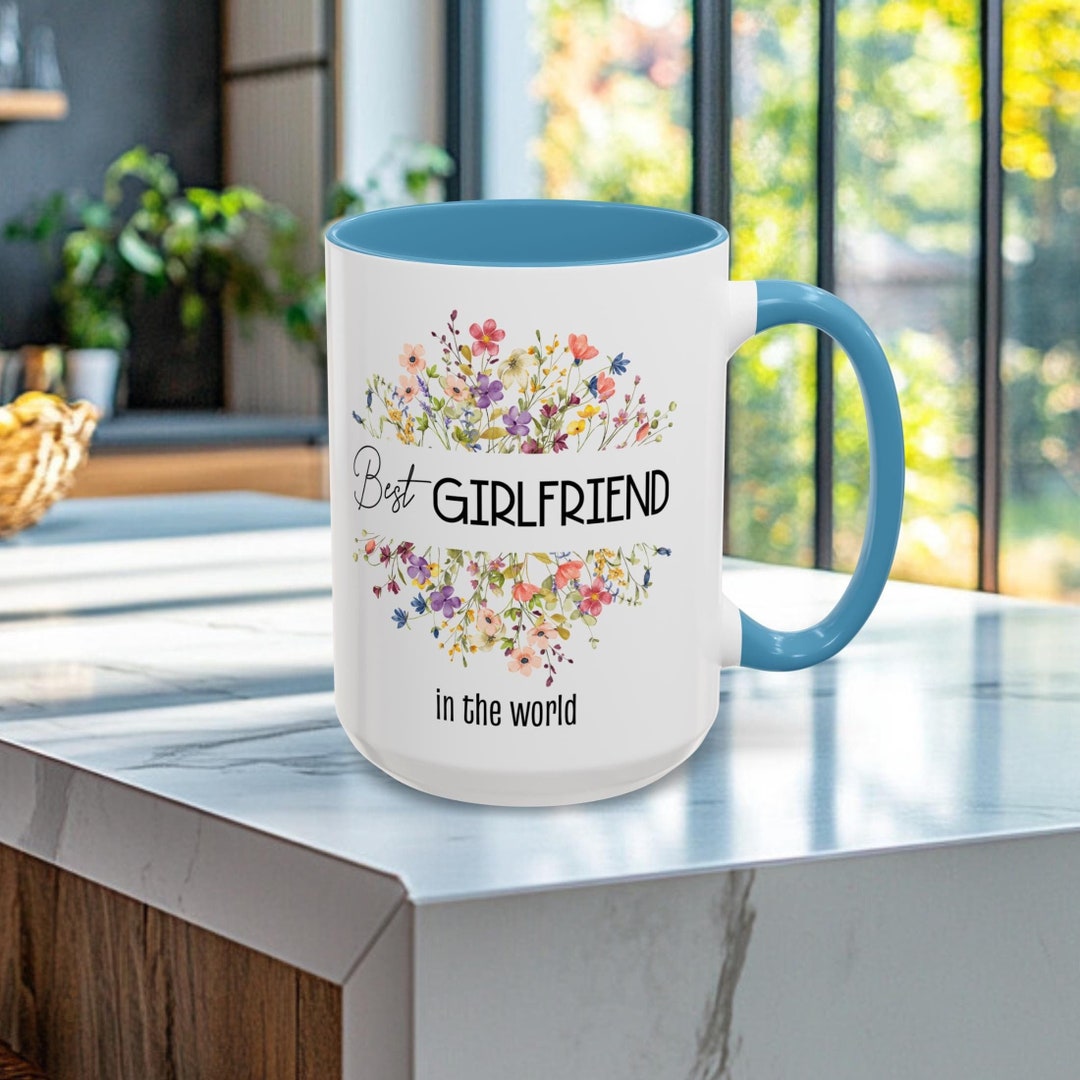 Personalized Best Girlfriend Mug Gift for Her, Girlfriend, Girlfriend ...