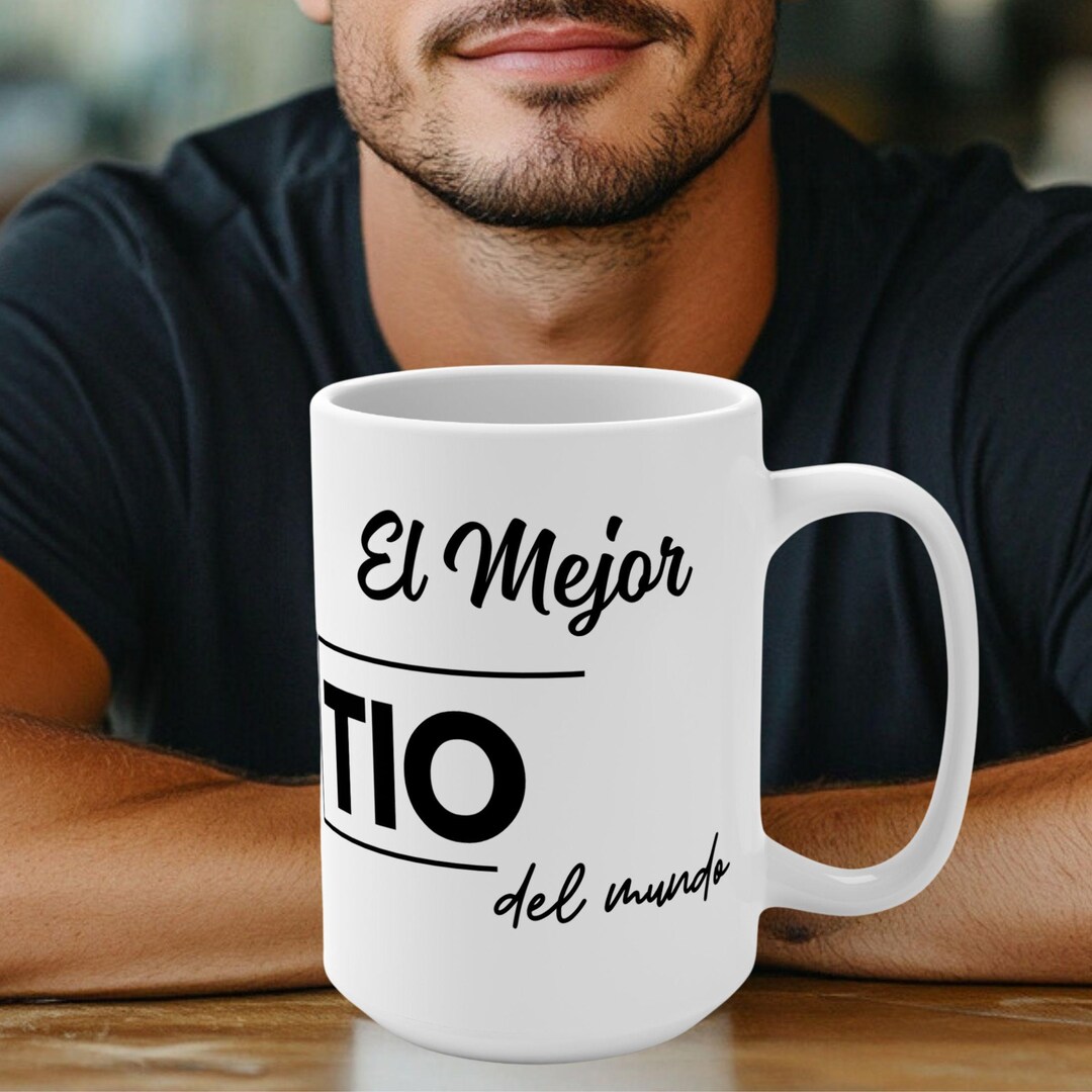 Custom Best Tio Uncle Spanish Coffee Mug Gift for Him, Unique Birthday ...