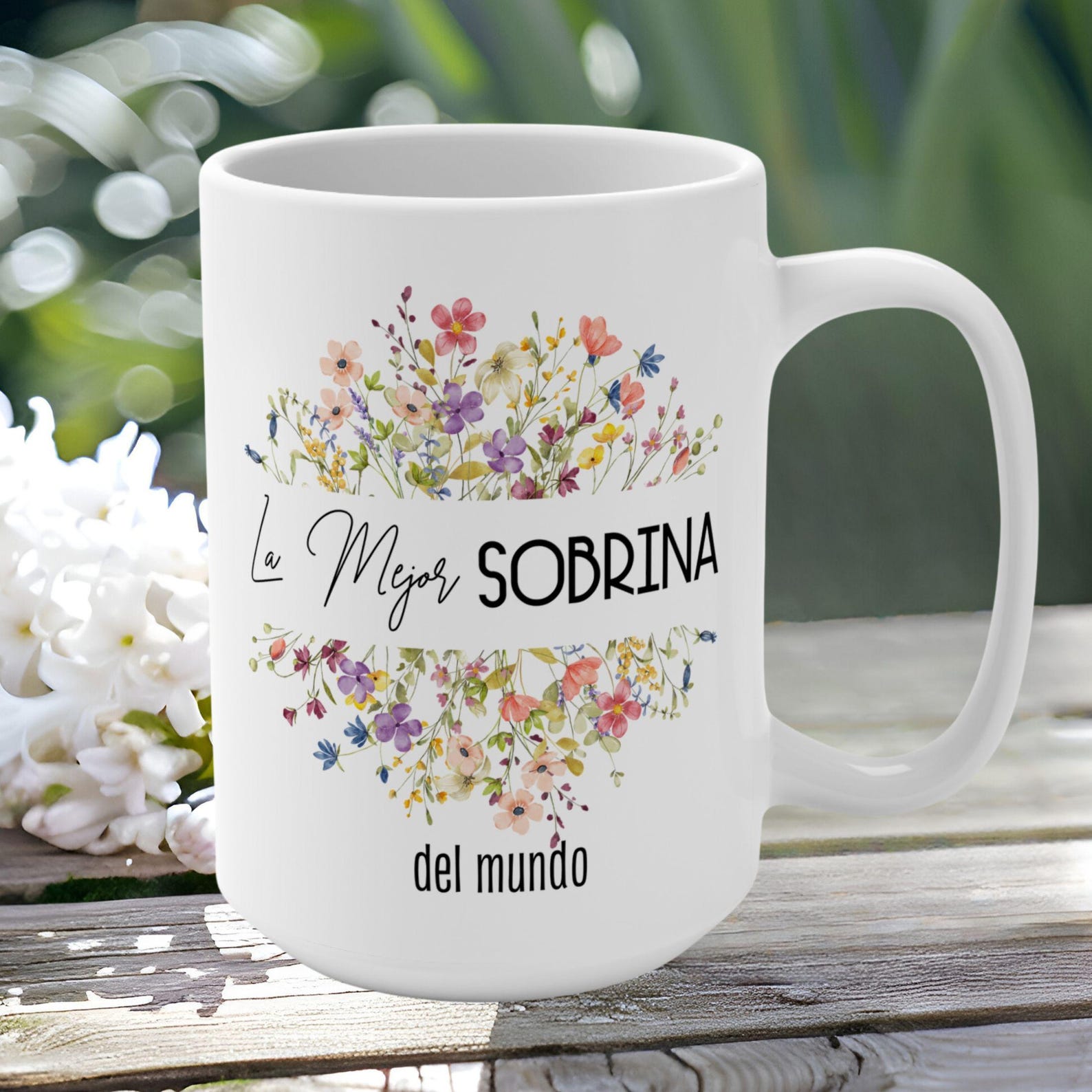 Personalized Unique Spanish Coffee Mug Gift for Her , Custom Spanish ...
