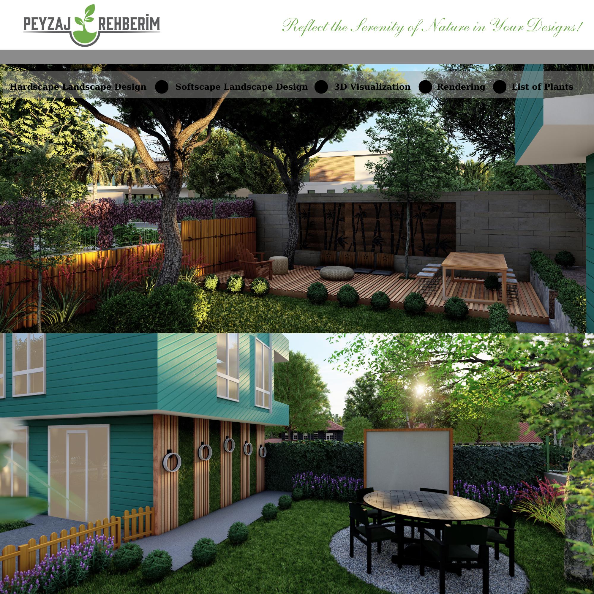 Landscape Architect-garden Design-villa Garden Design-3d Landscape ...