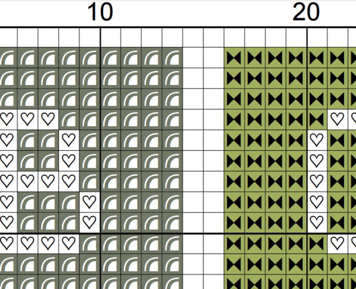 Full Alphabet - Wordle Cross Stitch Pattern, Xstitch Counted Chart ...