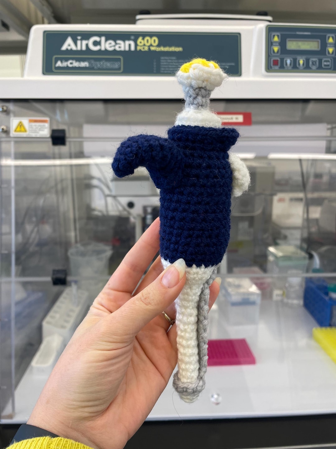 Handmade Crochet Micropipette – Fun Science Gift | Lab Toy | STEM Toy ...