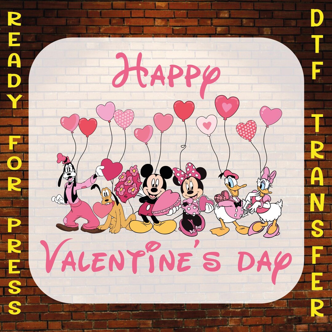 Disney Mickey Friends Sweetheart Nite Ready to Press, Disneyland ...