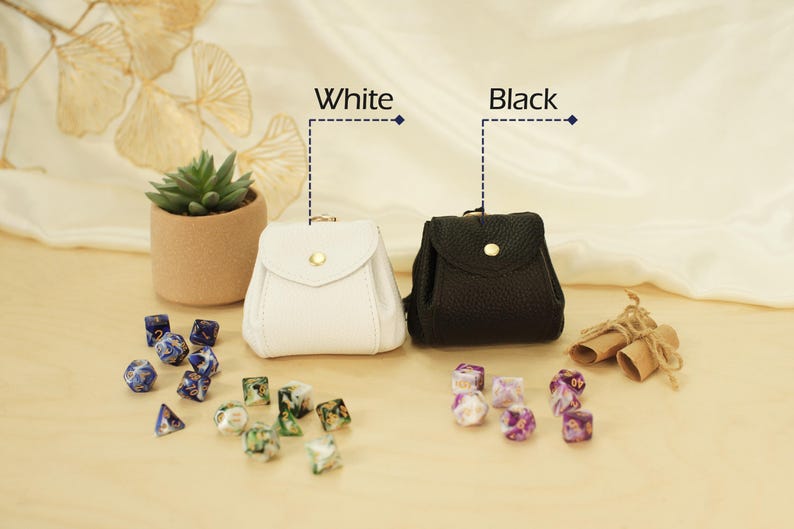 Personalized Leather Dnd Dice Bag, Custom Engraved RPG Pouch, Tabletop ...