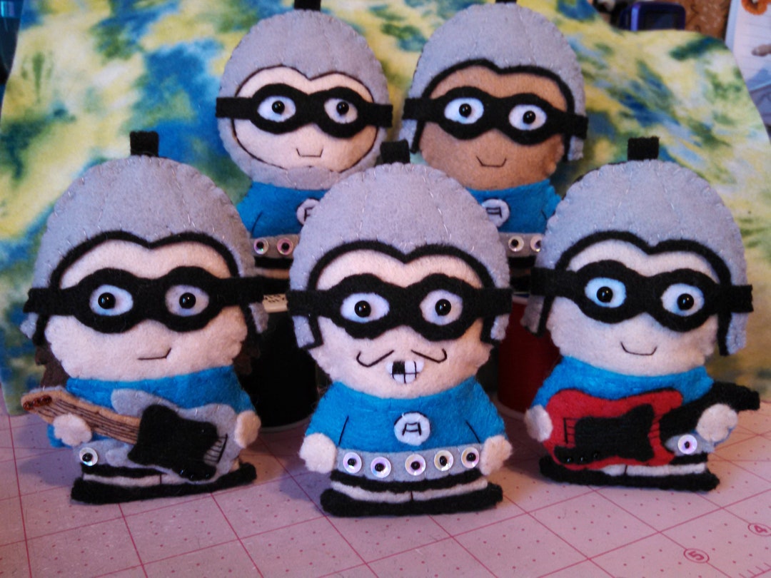 Ships March 2025 Made to Order Handmade the Aquabats Band Music 100% ...
