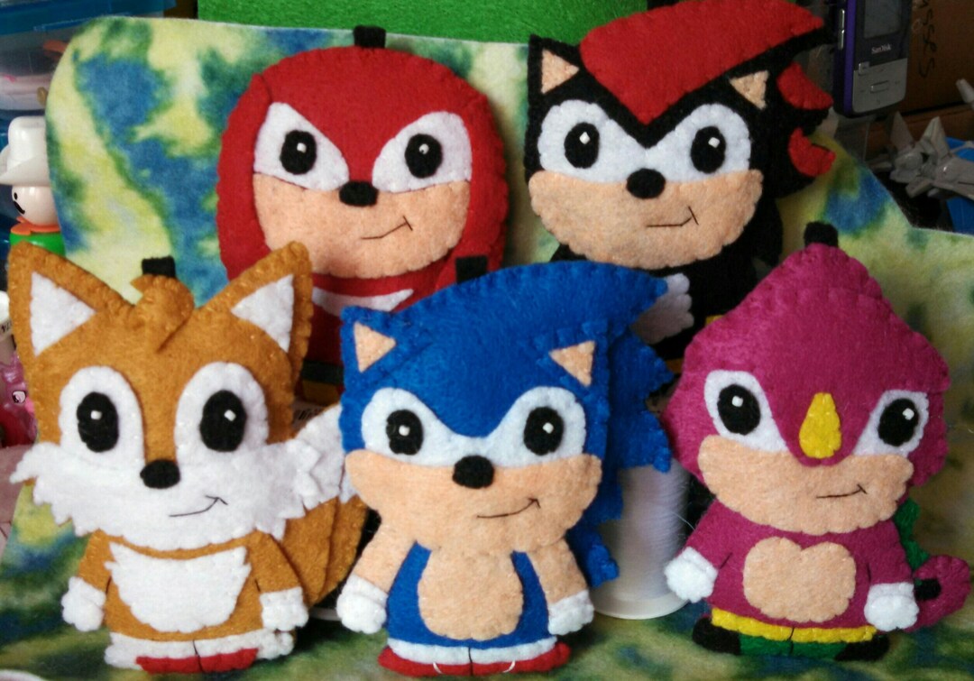 Made to Order - Handmade Sonic Friends - 100% Hand Cut and Sewn! Please ...