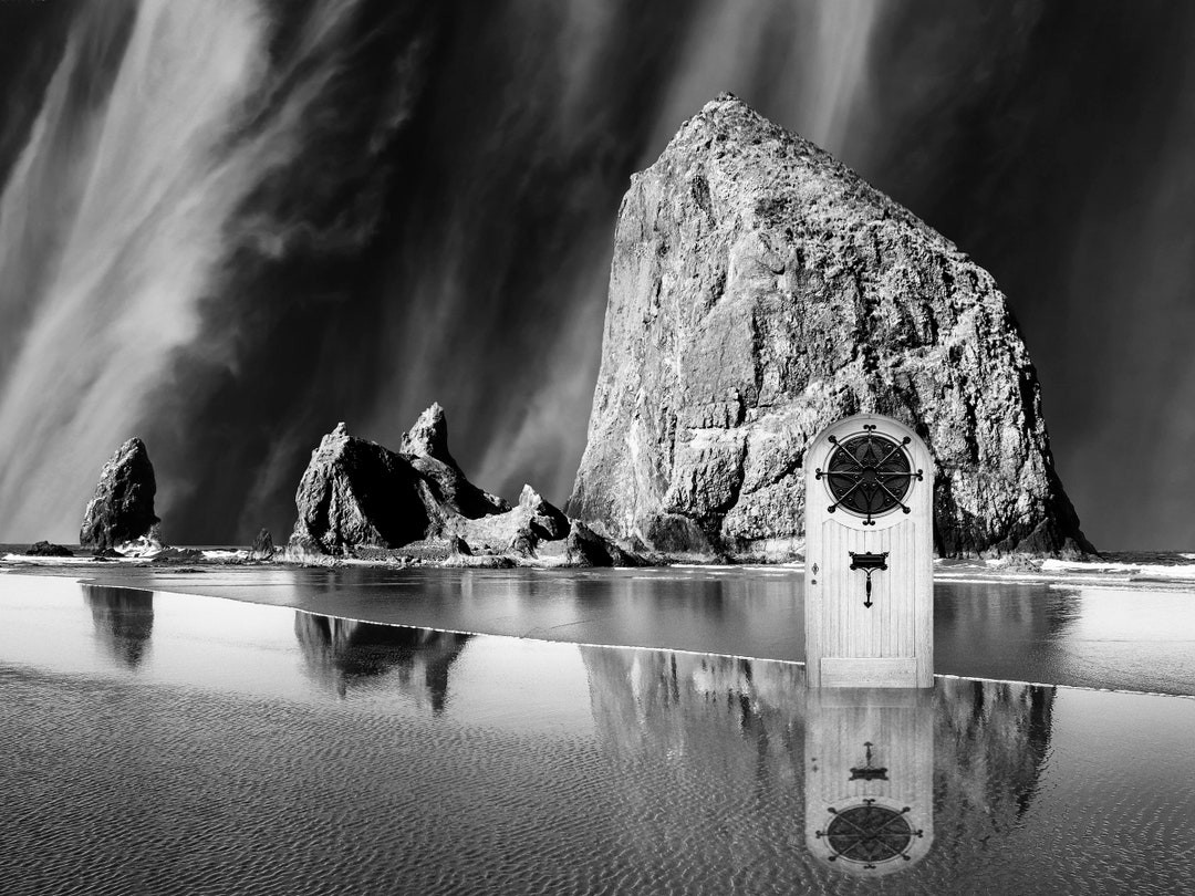 MORAL COMPASS – Black and White Photograph Canvas Art Print - Gallery ...