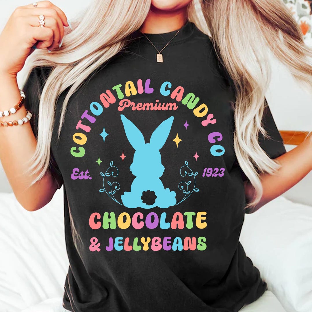 Cottontail Candy Co Svg Png,bunny Tail Svg Png,chocolate and Jelly ...