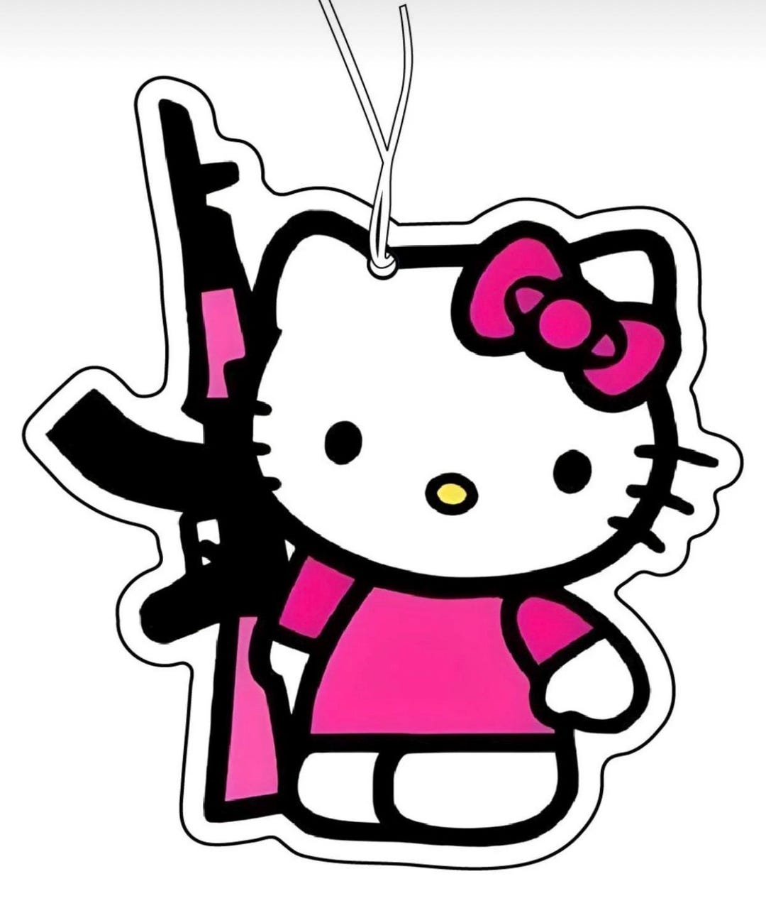 Car Scent Tree Hello Kitty Psyco AK47 - Etsy
