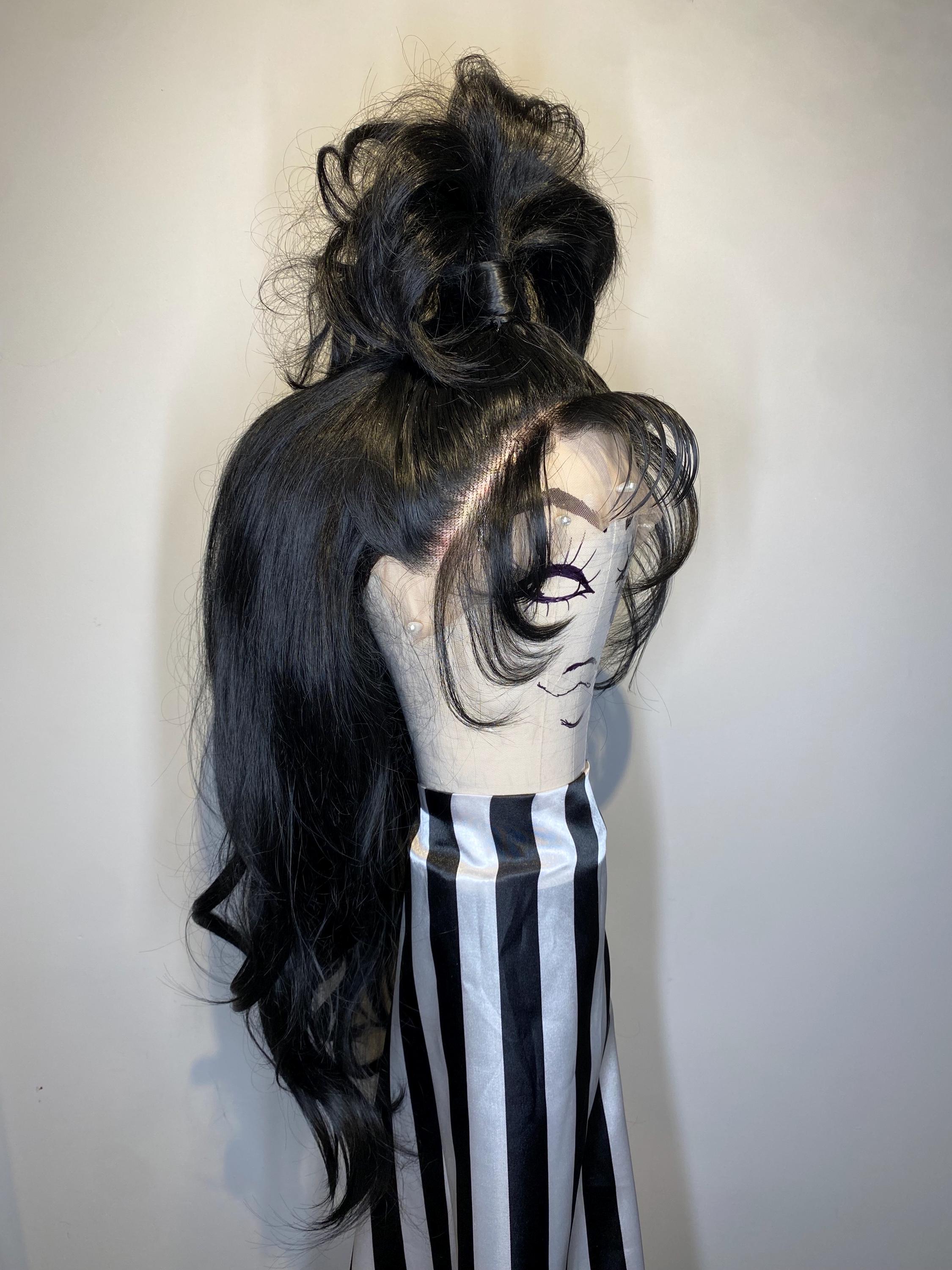Lydia Deetz Inspired Drag Queen Wig - Etsy