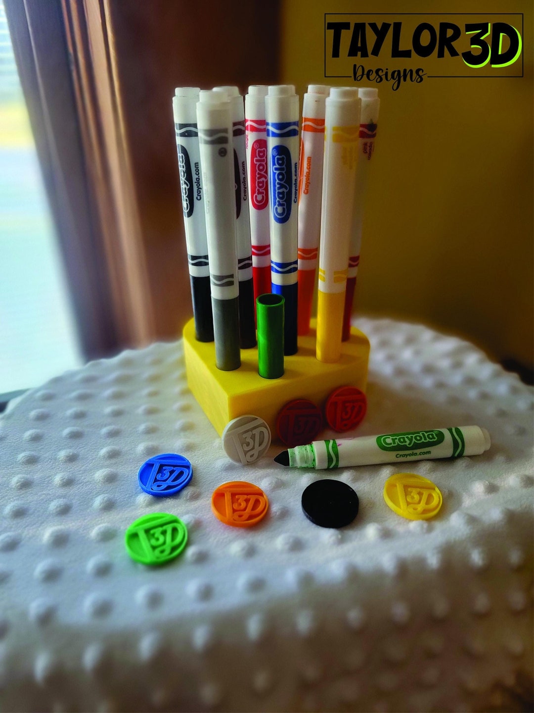 Heart Shaped Marker Holder. 3D Printed Marker Holder in Heart Shape ...