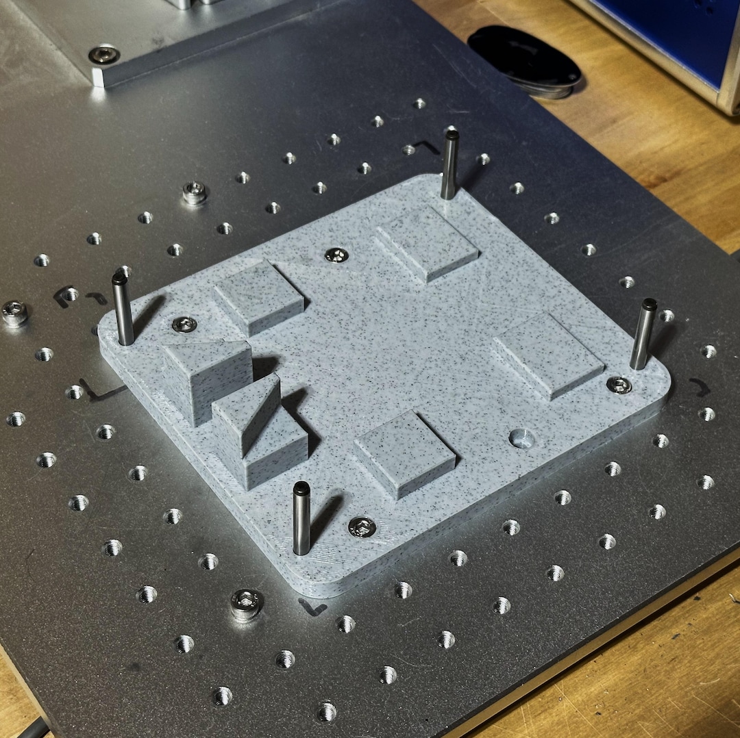 Lower Receiver Laser Engraving Fixture – 3D Printed Jig for 80% Lower ...