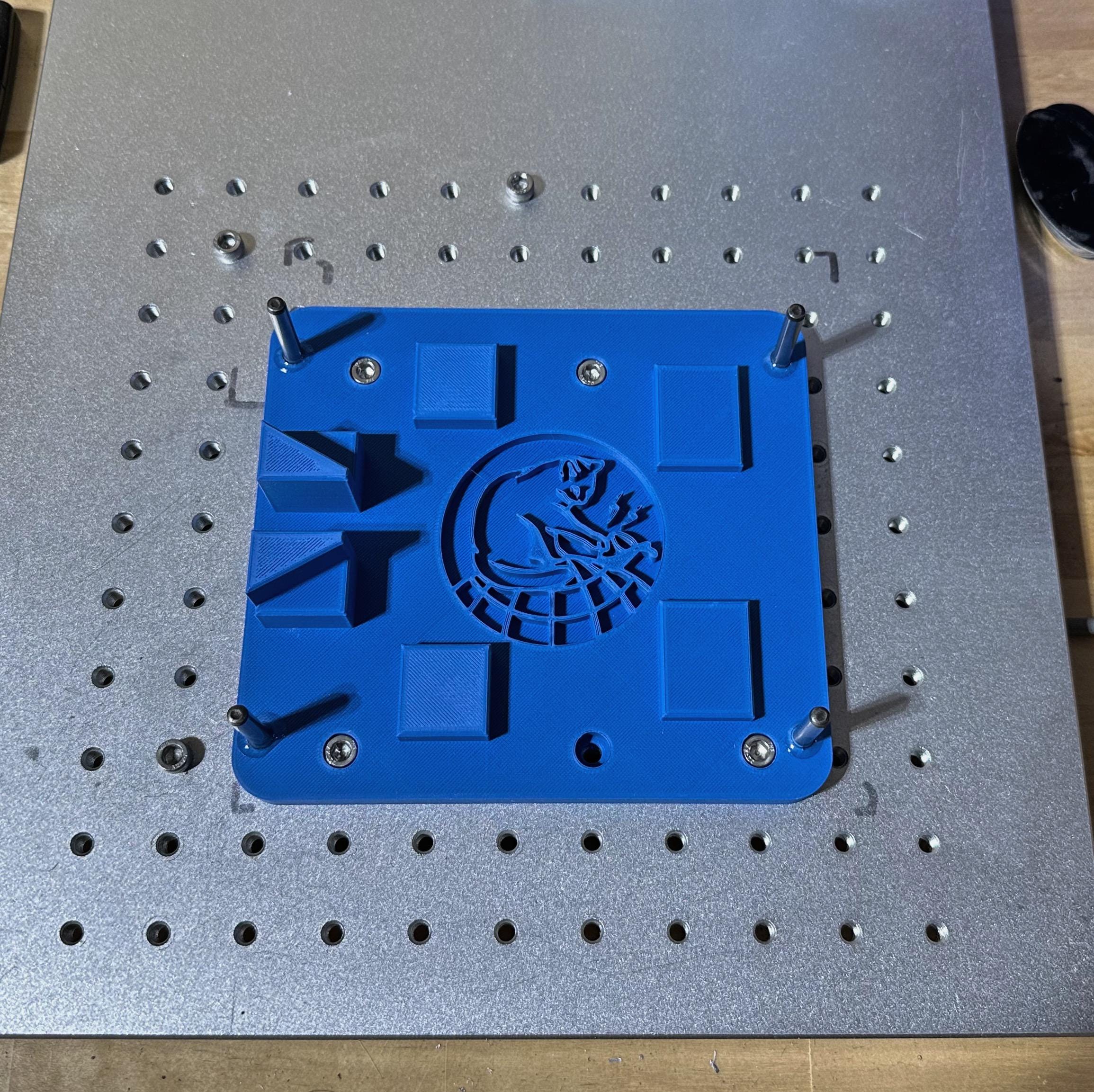 Lower Receiver Laser Engraving Fixture – 3D Printed Jig for 80% Lower ...