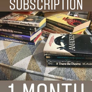 Vintage Paperback Book Club Monthly Subscription----gift for Book Lover ...