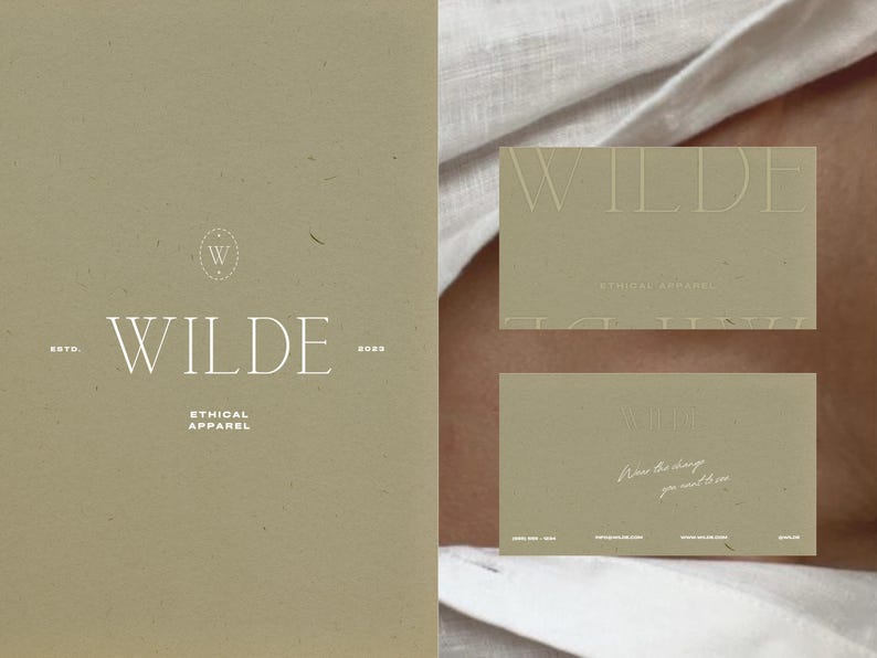 Semi Custom Branding Kit // Premade Branding Package Semi Custom Brand ...