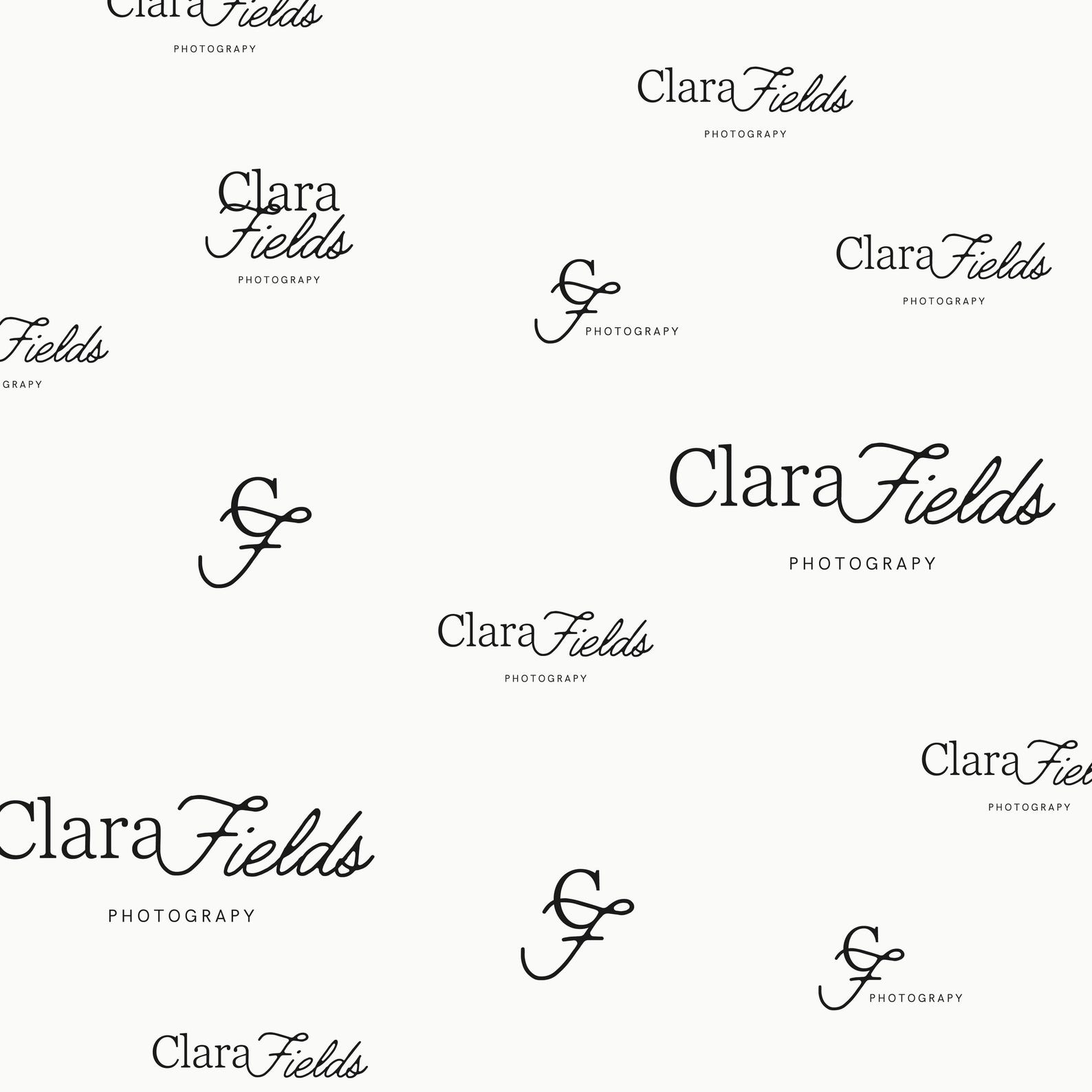 Premade Logo // Custom Logo Design, Text Only Logo, Minimalist Logo ...