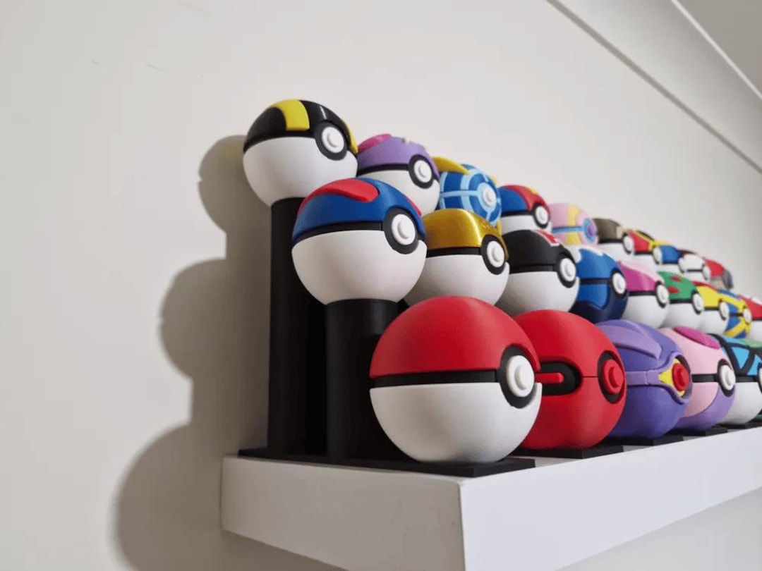 Pokeball Display Stand - Etsy