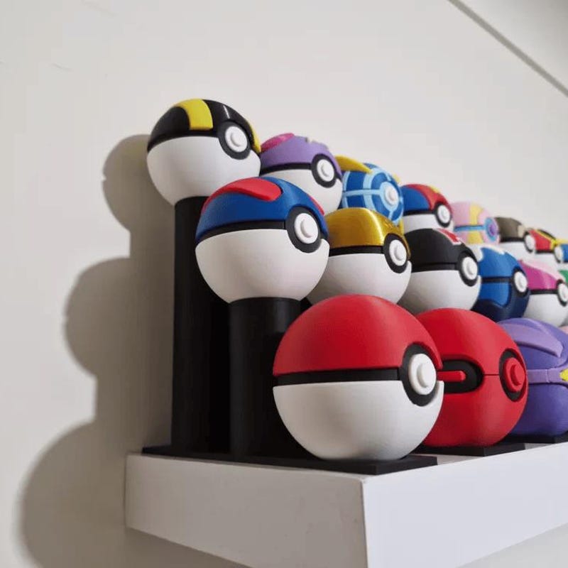 Pokeball Display - Etsy
