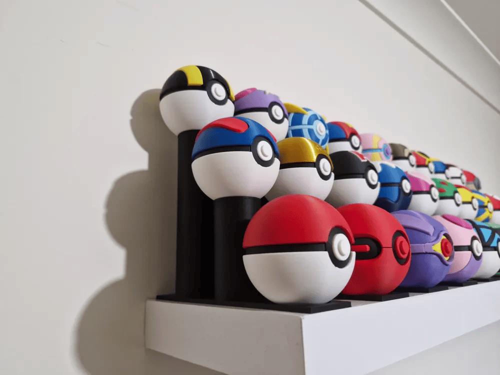 Pokeball Display Stand - Etsy