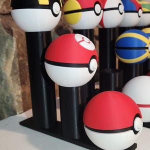 Pokeball Display Stand - Etsy