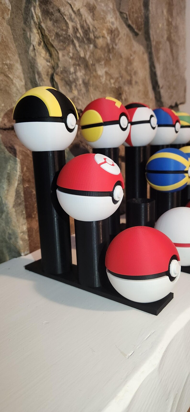 Pokeball Display Stand - Etsy