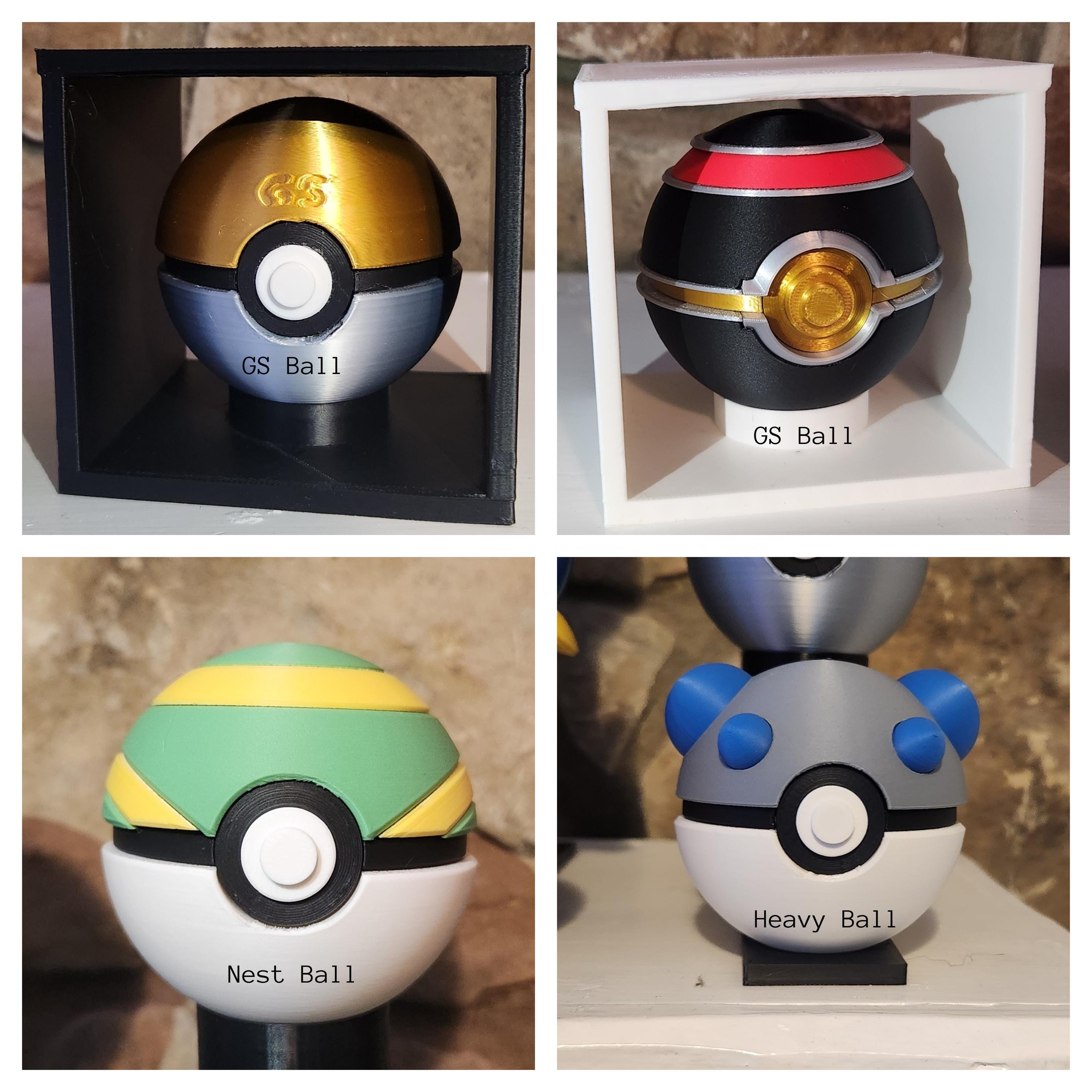 3D Printed Poké Balls – Iconic Pokémon Collectibles - Etsy
