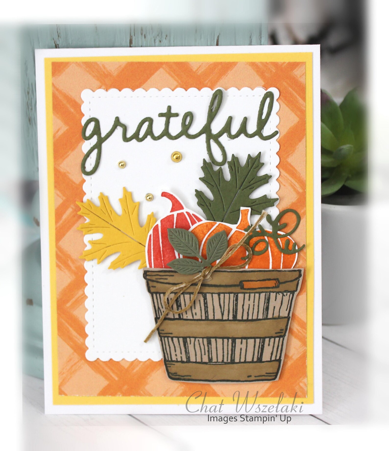 Fall/ Thanksgiving Card Grateful - Etsy