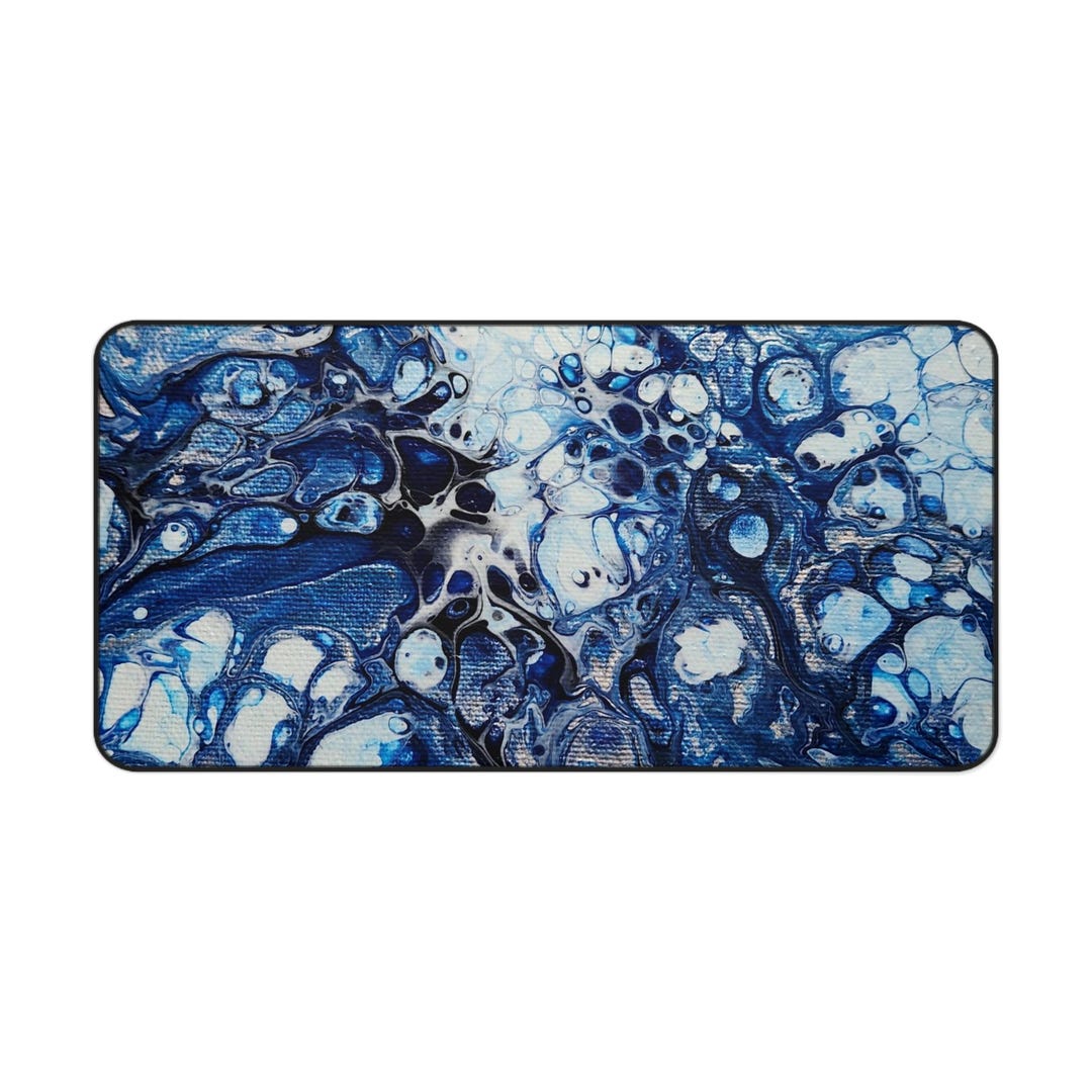 Fluid Art Abstract Desk Mat, Looking up Design, Home Office Decor ...