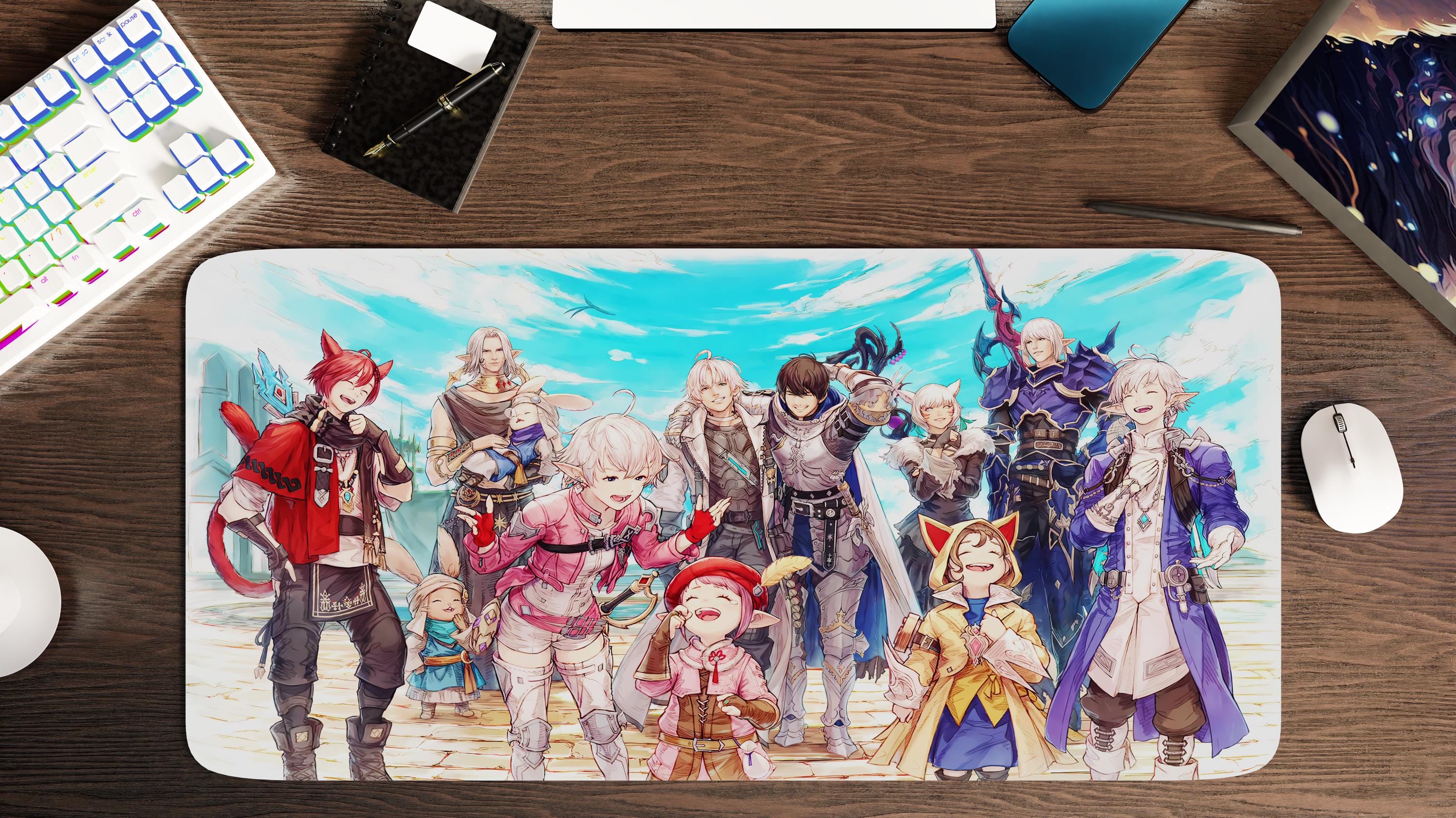 Final Fantasy XIV Mouse Pad, Playmat MTG, Playmat for TCG Gamer Mouse ...