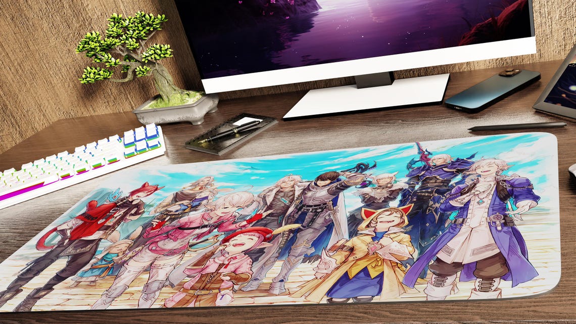 Final Fantasy XIV Mouse Pad, Playmat MTG, Playmat for TCG Gamer Mouse ...