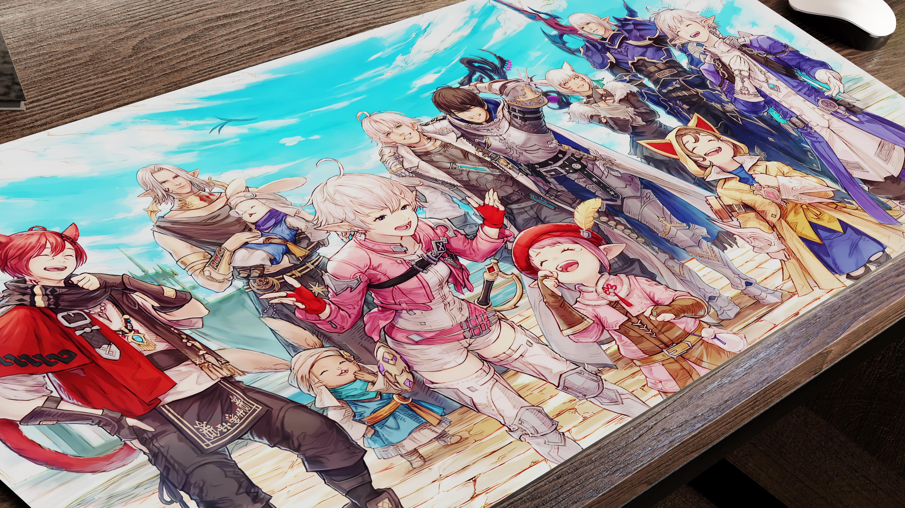 Final Fantasy XIV Mouse Pad, Playmat MTG, Playmat for TCG Gamer Mouse ...