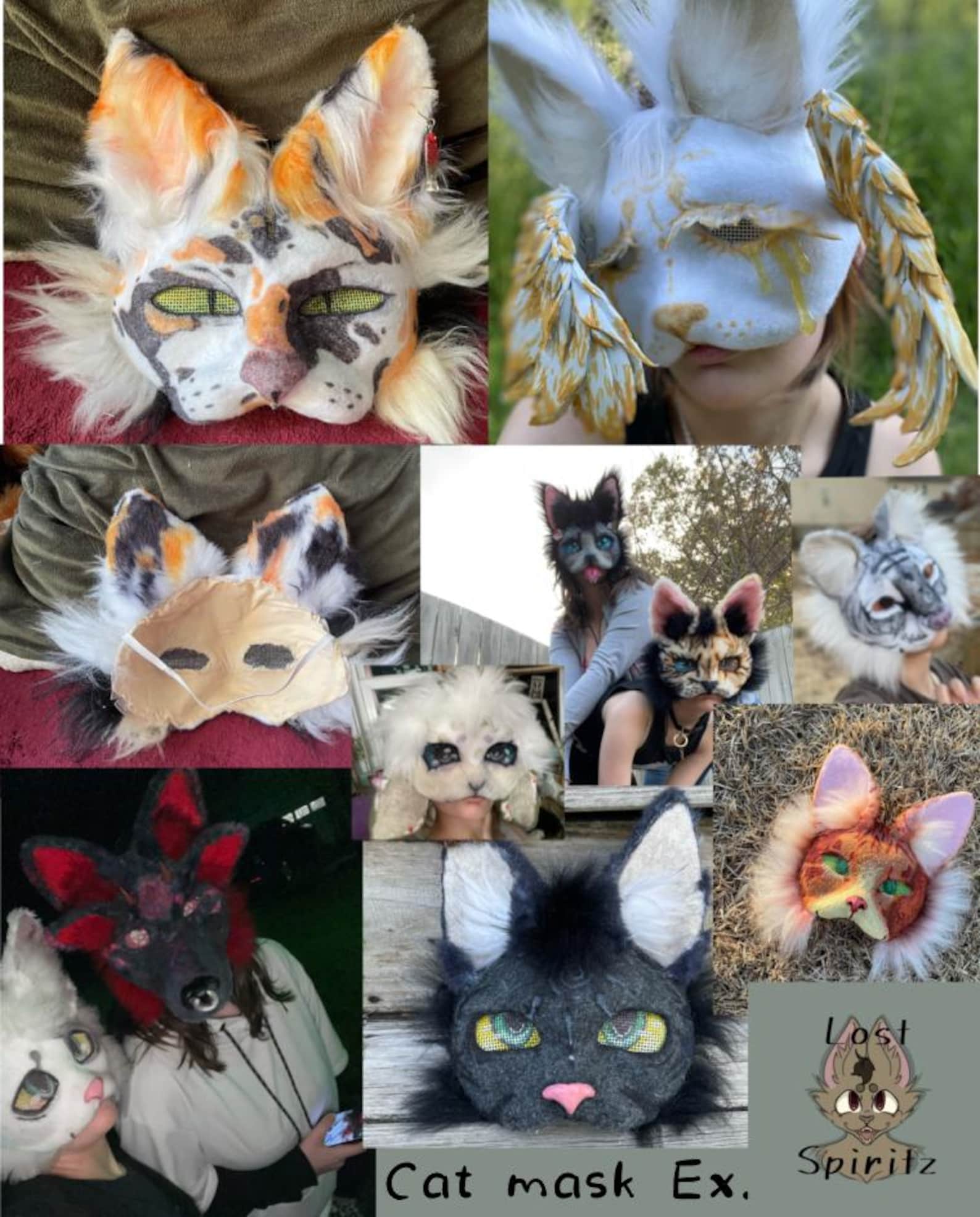 Animal Mask and Fursuit Tail Commissions|open Till March||0/18 Slots ...