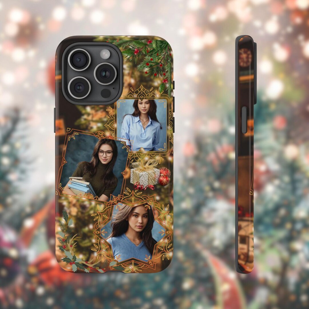 Customize Phone Case|customized Photo Christmas Theme Phone Cases ...