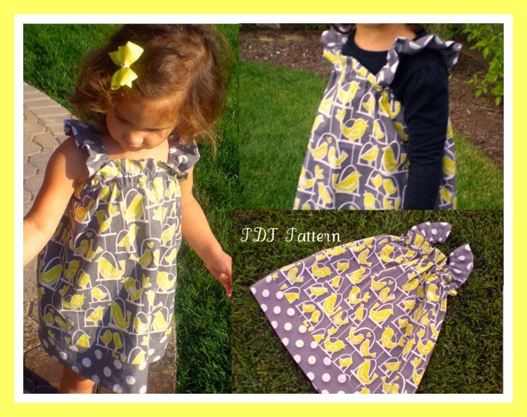 Girls Dress Pattern Baby Dress Pattern Sewing Patterns PDF | Etsy